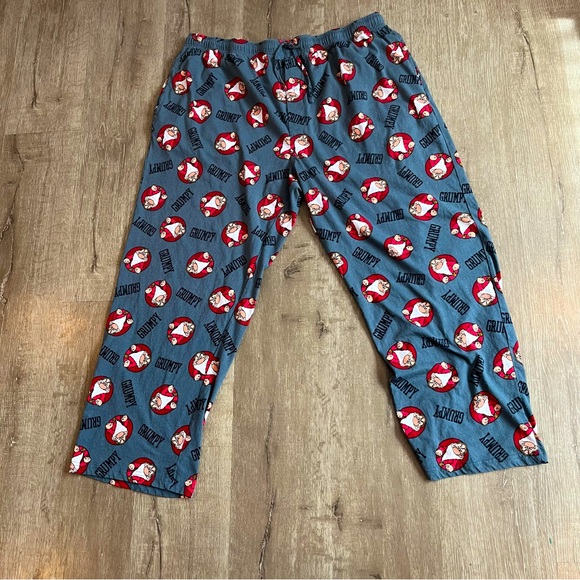 Disney | Pants | Disney Mens Grumpy Dwarf Pajama Pj Pants Sz 2xl | Poshmark
